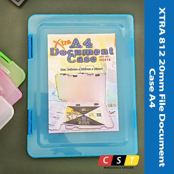 XTRA 812 20mm File Document Case A4 | Lazada