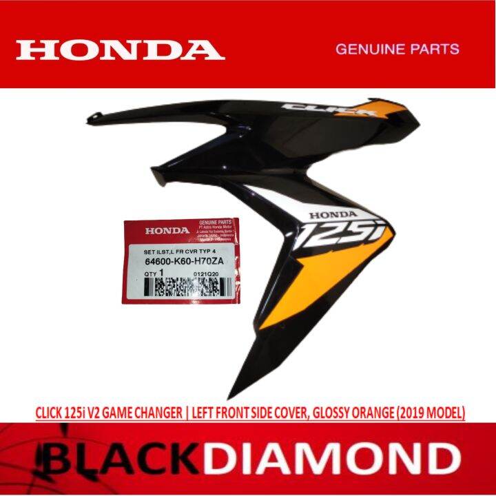 JOEY - ORIGINAL HONDA CLICK 125i V2 GAME CHANGER | FRONT SIDE COVER ...