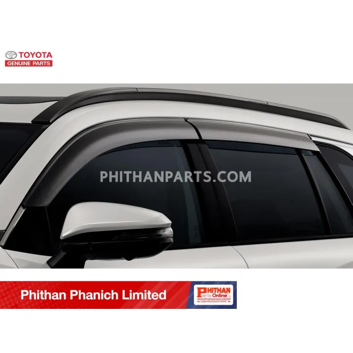 อุปกรณ์ตกเเต่งแท้ โตโยต้า แผงบังแดดข้าง TOYOTA Side Visor A-PC162-0A001 ...