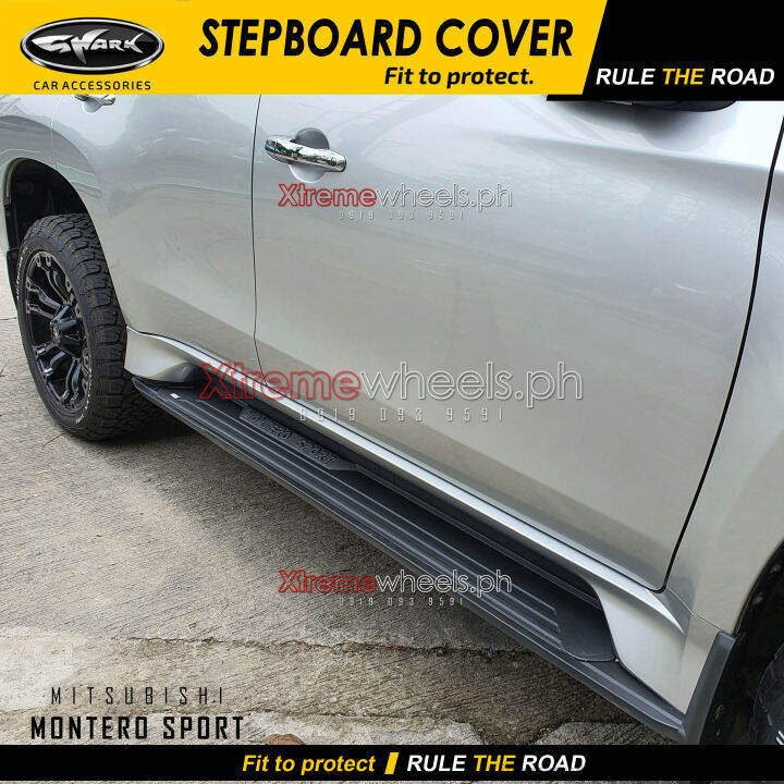 Montero Sport All Variant 2016-2019 Shark Side Stepboard / Step Board ...