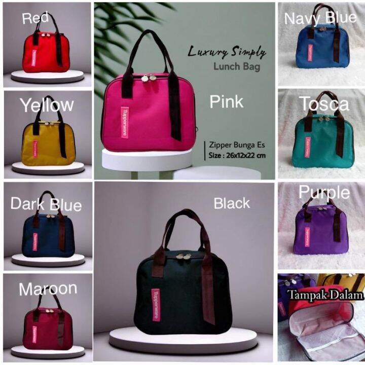 Luxury Simply Lunch Bag / Multipurpose Bags / Women / Tupperware Lunch Bag /Box / Beg Bekal ...