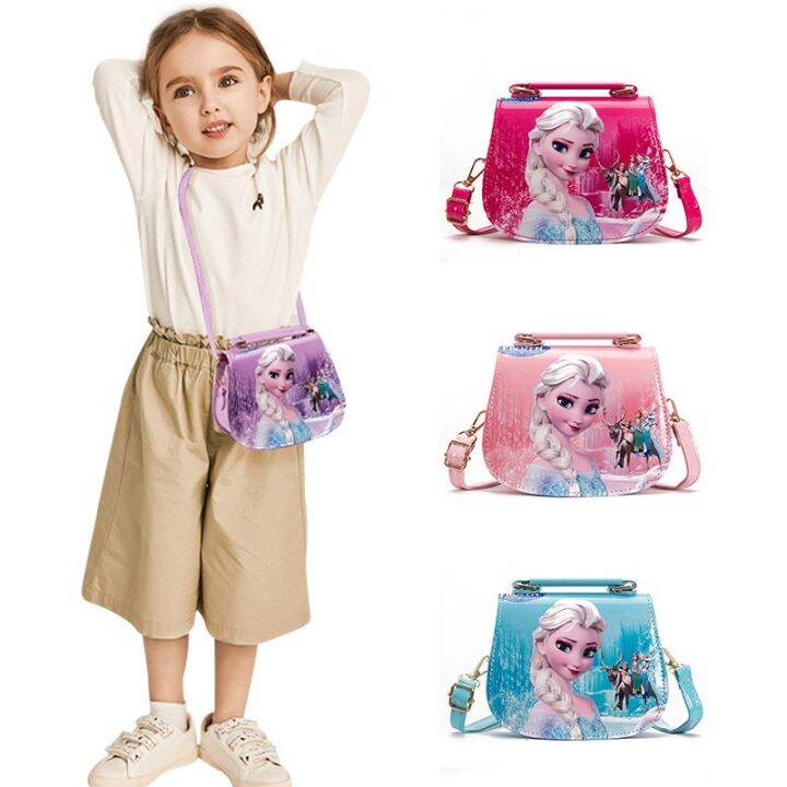 [READY STOCK] Kids Elsa anna Casual Shoulder Bags Girls Frozen 2 Elsa ...