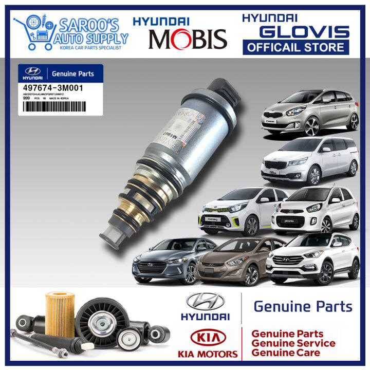 [Genuine] Aircon Control Valve / ECV Valve For Santafe , Elantra ...