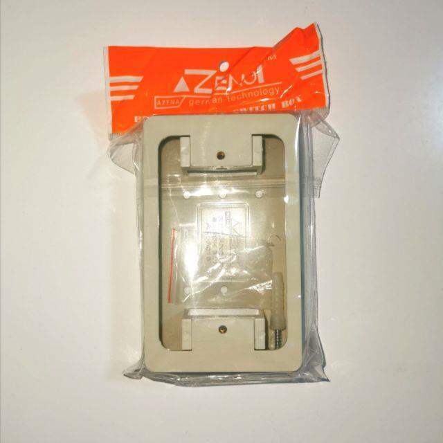 Azena Surface Type Utility Box Exposed Switch Box Amco Box | Lazada PH