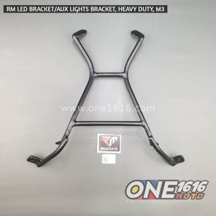 RM LED BRACKET MIO I125/M3 AUXILLIARY LIGHTS BRACKET BLACK POWDER ...
