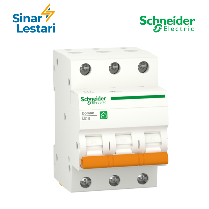 Schneider MCB DOMAE 3P-6A | Lazada Indonesia