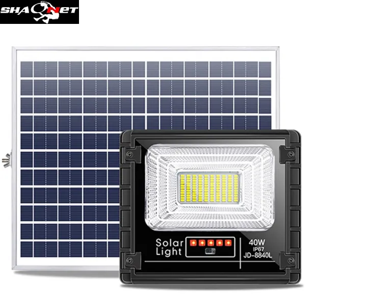 JD - 8840L Heavy Duty Solar Led Outdoor Flood Light Street Lamp 40W ...