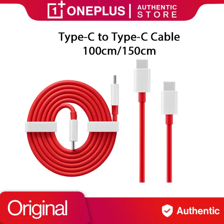 OnePlus Warp Charge Type-C to Type-C Cable 100cm and 150cm | Lazada PH
