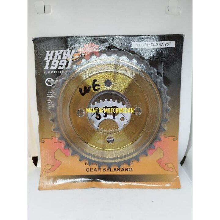Gear Gir Gigi Tarik Belakang Sepuhan Honda Supra X Grand Win 428 35T | Lazada Indonesia