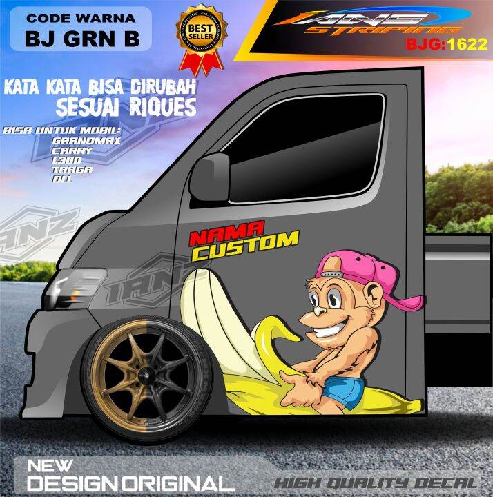 STIKER PINTU PICK UP / DECAL PINTU GRANMAX / STIKER MOBIL PICK UP ...