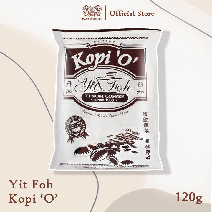 Yit Foh Tenom Coffee- Kopi O 120g | Halal | Traditional | Sabah Number ...