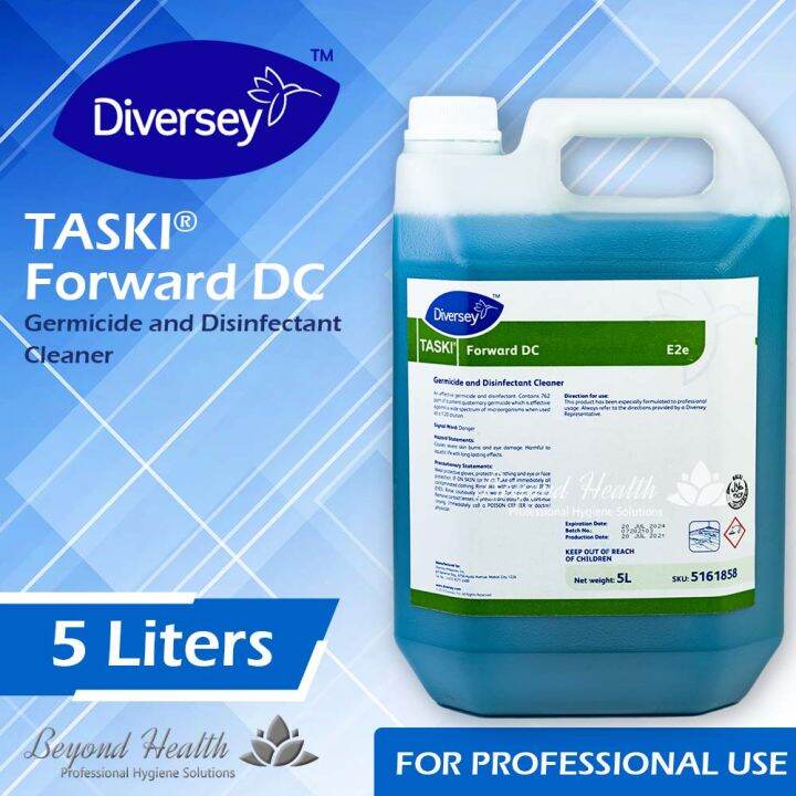 Diversey TASKI Forward DC (5L) E2e Germicide & Disinfectant Cleaner For ...