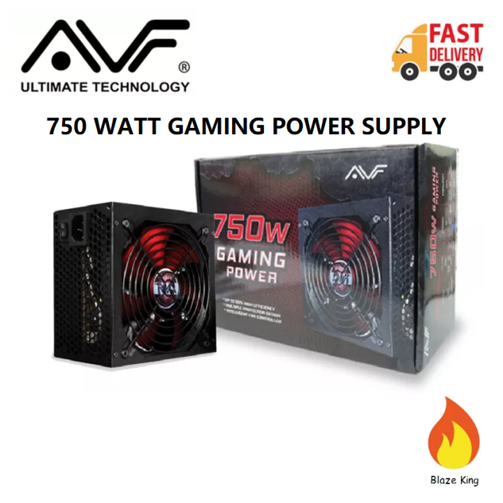 AVF Gaming Power APS750-F12B 750 Watt Power Supply | Lazada