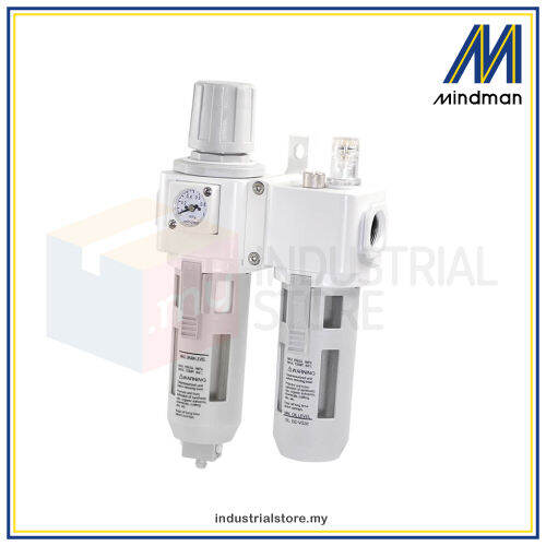 Mindman MACP302, 1/4", 3/8", 1/2" F.R.L. Air Unit | Lazada
