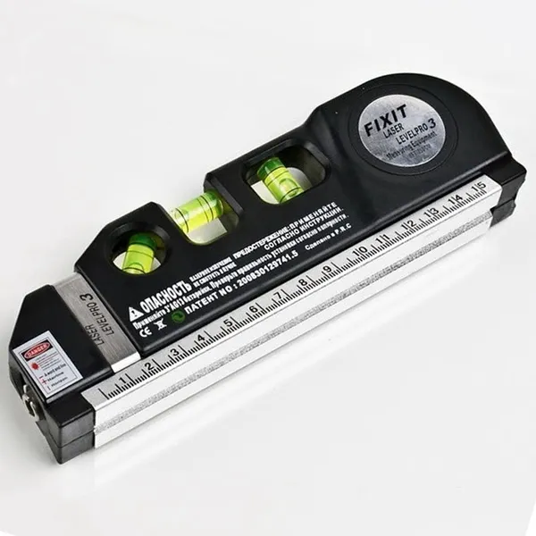 LEVELBAR001- Multifunctional Laser Level and Spirit Level Metric Rulers ...