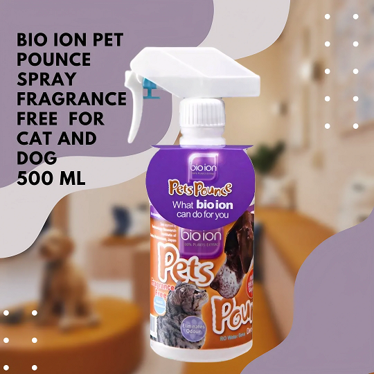 Bio Ion Pet Pounce Spray Fragrance Free 500 ml for Cat and Dog | Lazada PH