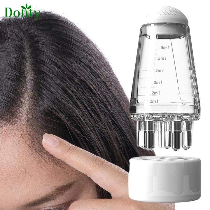Dolity Scalp Applicator Comb 6ml Controllable Liquid Come Out Head ...