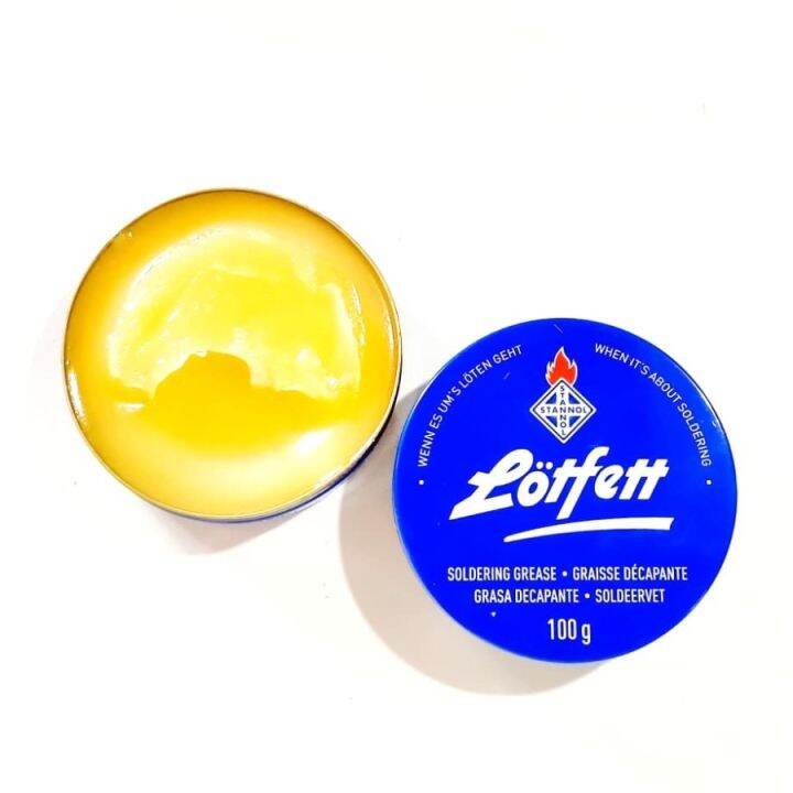 LOTFETT 100 Gr Soldering Grease - Pasta Solder Minyak Solder Lotfet ...
