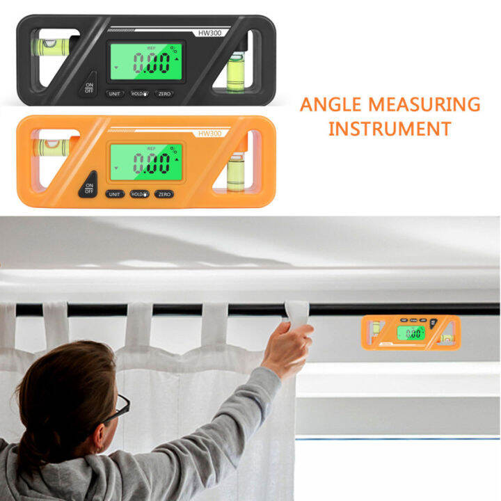 2022 New Precision Digital Level Angle Gauge mIni 360° Measuring Digital Inclinometer Electronic ...