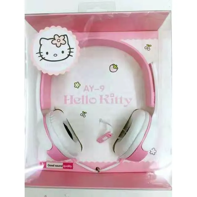 Fashion Hello Kitty Over-The-Ear Headphones AY-9 hello kitty headphone ...