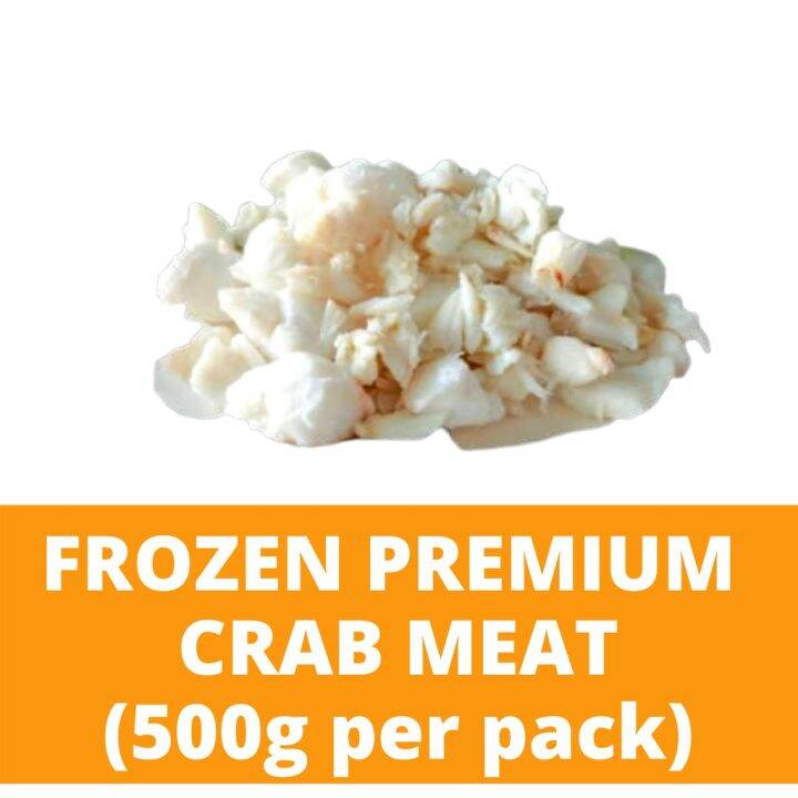 Premium Crab Meat (500g) 螃蟹肉 Sung Tao Frozen Seafood Shellfish Crab ...