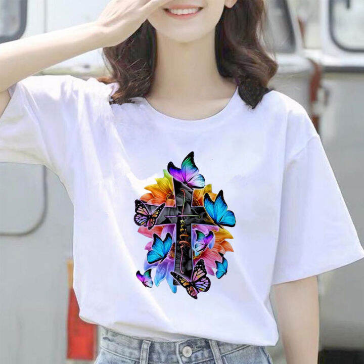 Baju Kaos Salib Wanita Cewek Pria / Kaos salib kristen / Kaos salib ... Baju Kaos Salib Wanita Cewek Pria / Kaos salib kristen / Kaos salib ...