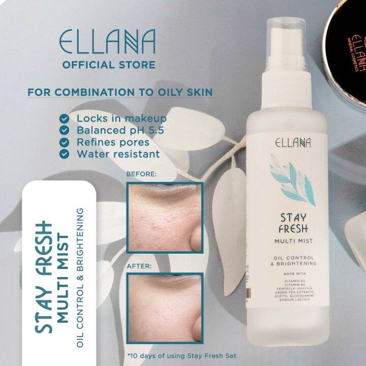 ELLANA Stay Fresh Multi Mist - Ellana Mineral Cosmetics | Lazada PH