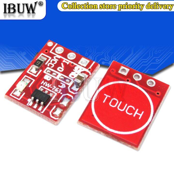 5pcs Ttp223 Touch Button Module Self Locking No Locking Capacitive