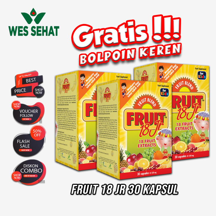 FRUIT 18 JUNIOR - Ekstrak buah-buahan | Lazada Indonesia