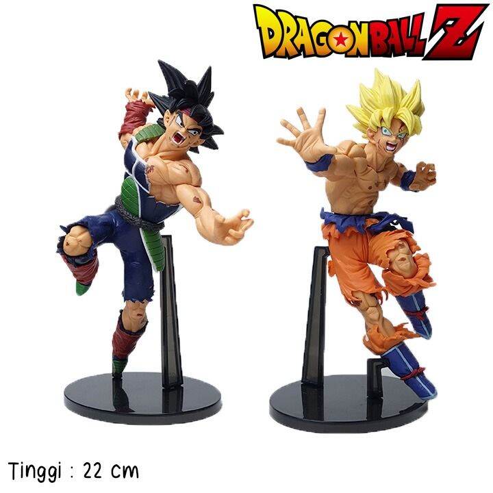 Dragon Ball Z Son Goku dan Bardock Figure Battle Pose | Lazada Indonesia