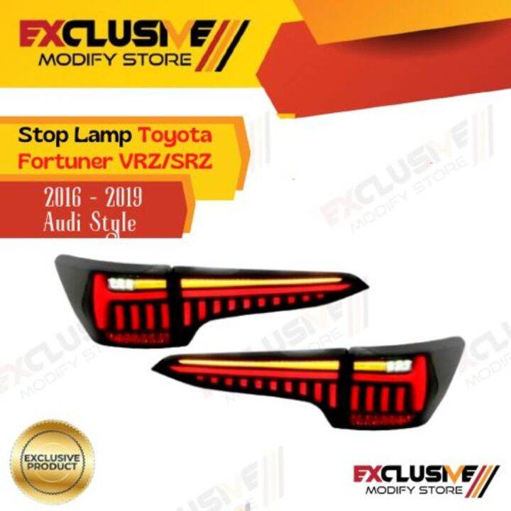 STOP LAMP/LAMPU BELAKANG AFTERMARKET TOYOTA FORTUNER VRZ-SRZ AUDI RS6 ...