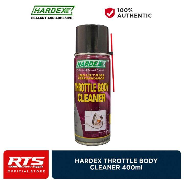【COD】 Hardex Throttle Body and Mass Air Flow Sensor Cleaner 400mL ...