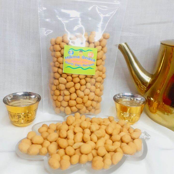kacang telur atom oven cemilan snack terlaris 30gram 75gram 150gram ...