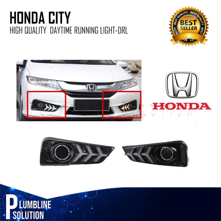 Honda City 2014 - 2017 DRL (Daytime Runner Light Lamp) High Quality DRL ...