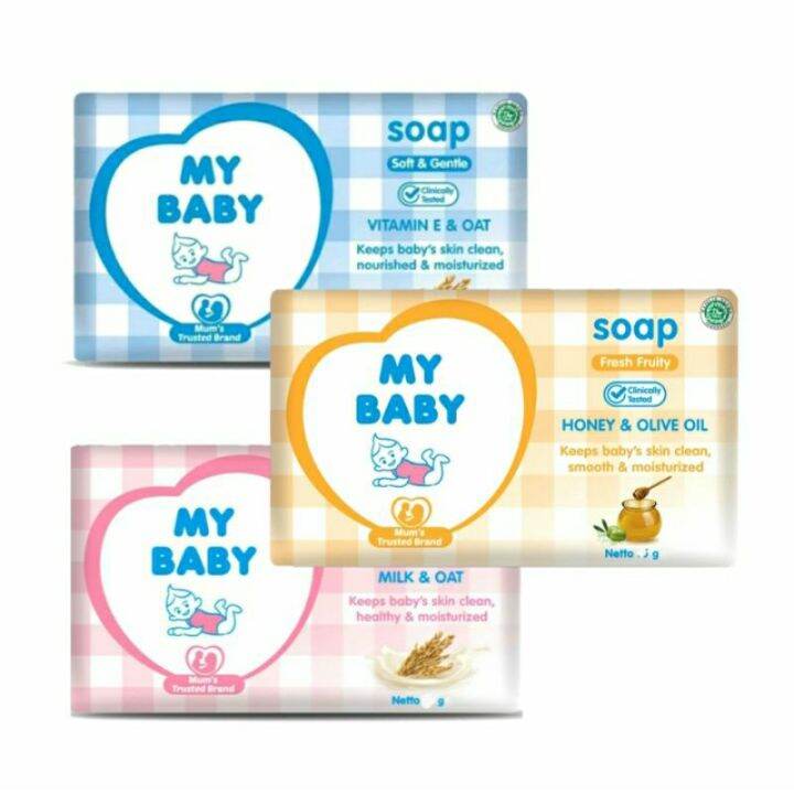 My Baby Sabun Batang Bayi - My Baby Soap 60gram | Lazada Indonesia
