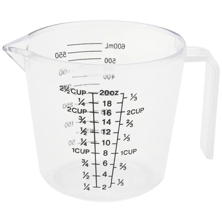 Baking Tools Double-Sided Graduated Plastic Measuring Cup with ...