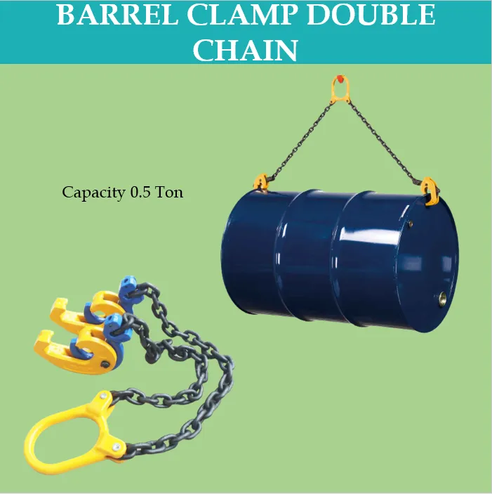 Choice Tools Barrel Clamp Double Chain Drum Lifter/Drum Clamp with ...