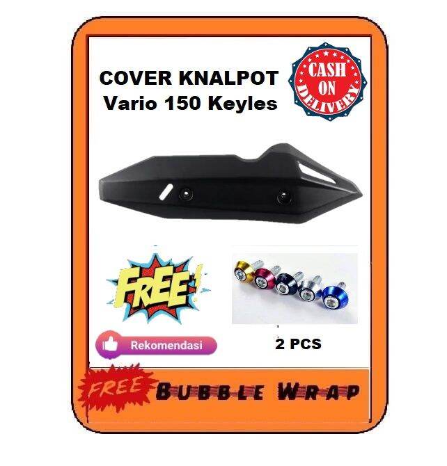 Cover knalpot ALL NEW Vario 150 / 125 All new KEYLESS model original ...