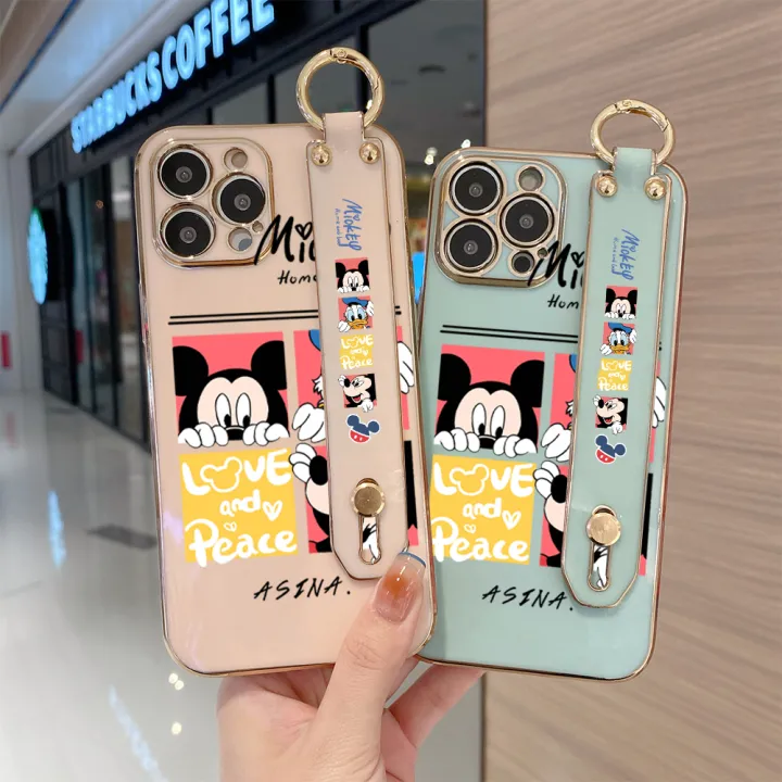 Phone Case For iPhone SE 2022 iPhone SE3 SE 2020 (With Wristband)Soft ...