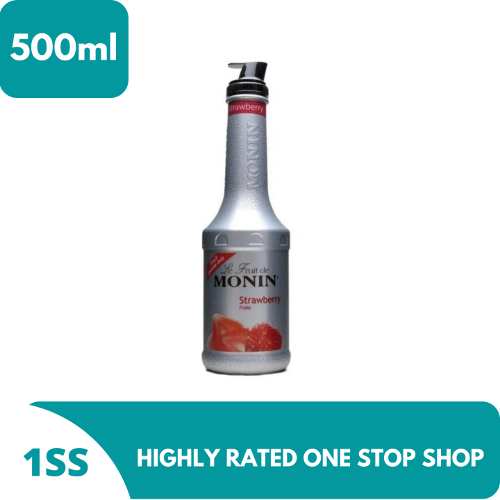 Monin Strawberry Fraise 500ml | Lazada PH