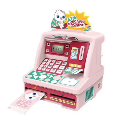 Kunee ATM Automated Teller Machine Playset Pretend Play Toy | Lazada PH