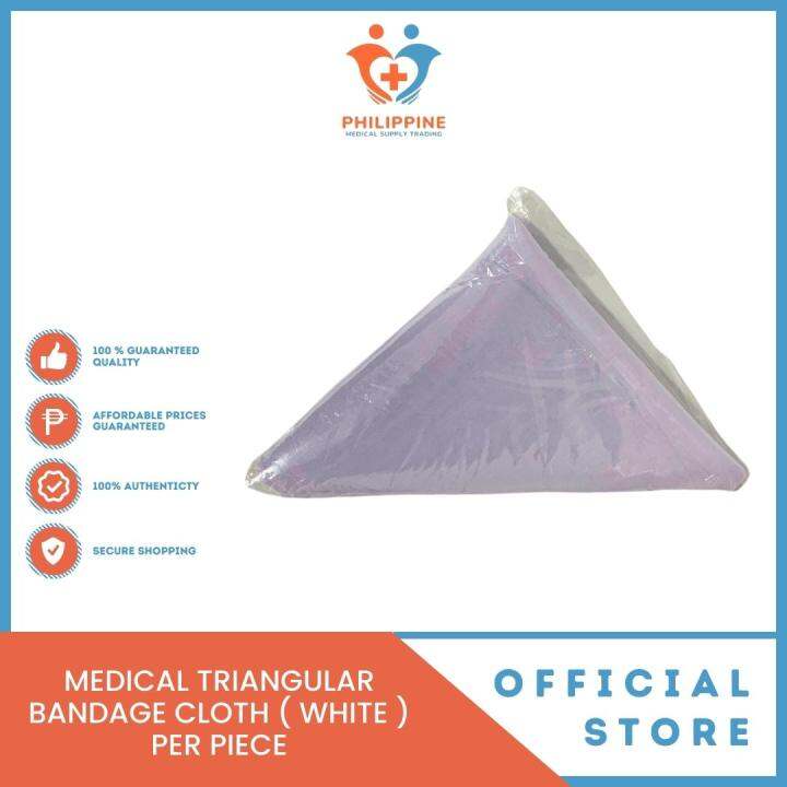 Medical Triangular Bandage Cloth (White) sold per piece | Lazada PH