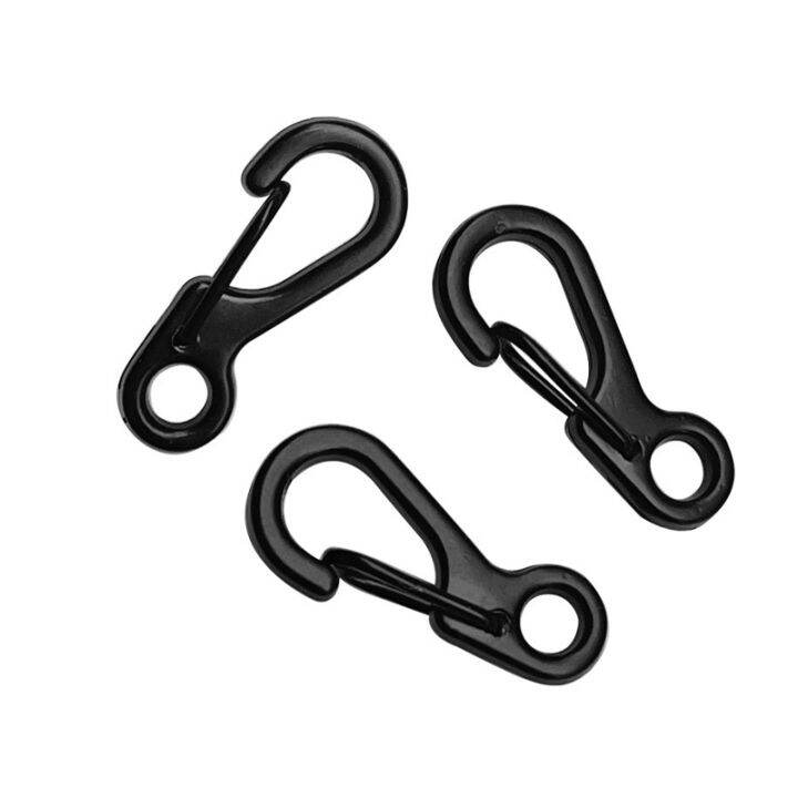 10Pcs Metal Cage Lock Black Bird Cage Lock Spring Lock for Rabbit Cage ...