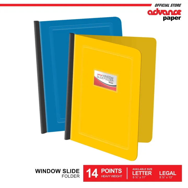 Advance Window Slide Folder -5's | Lazada PH