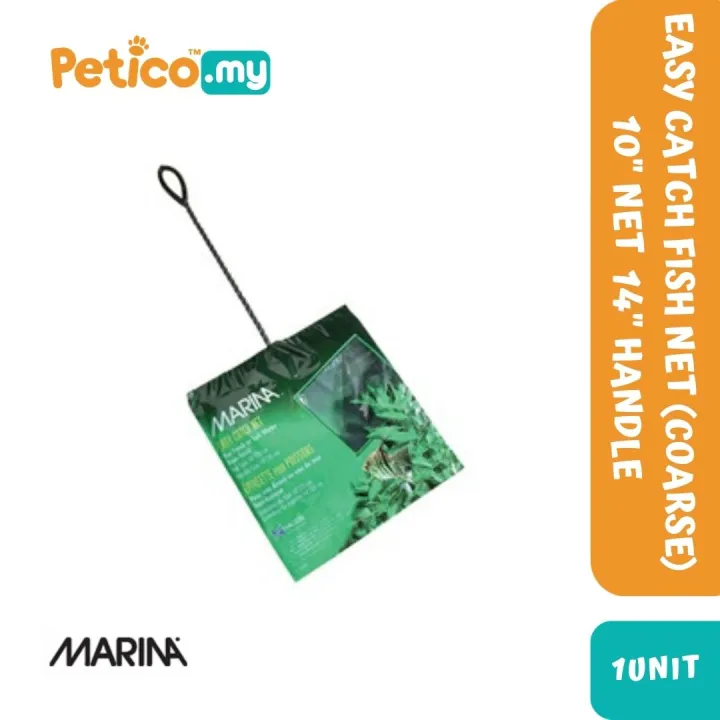 Marina Easy Catch Fish Net (Coarse) 10" Net 14" Handle | Lazada