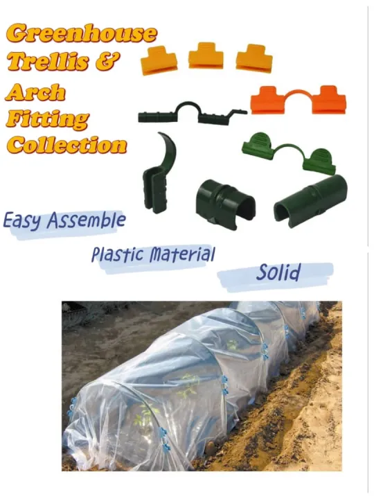 PLANT SUPPORT 3 - GREENHOUSE TRELLIS & ARCH FITTING COLLECTION | Lazada