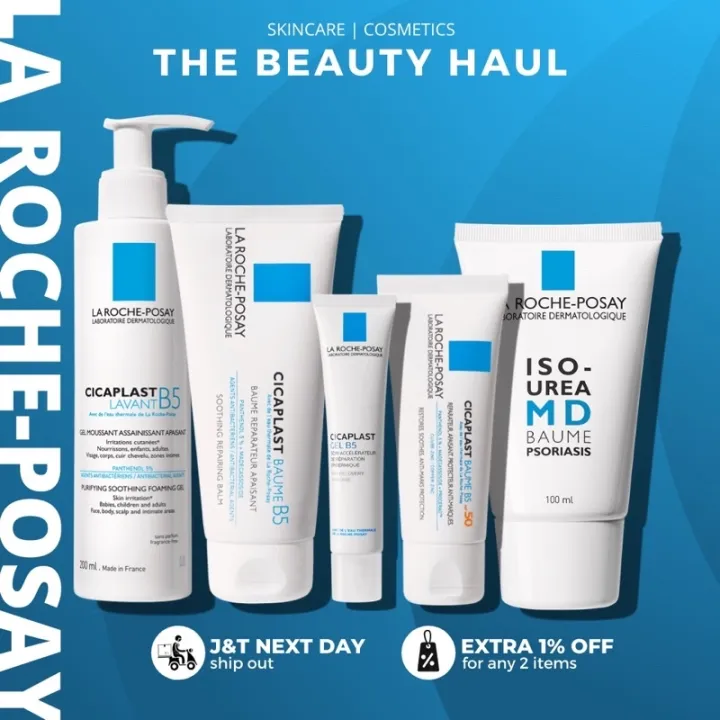 LA ROCHE-POSAY Cicaplast Baume Baume SPF50 Gel B5 Psoriasis Balm B5 ...