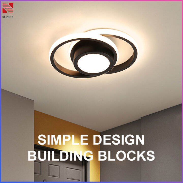 Tricolor Modern Corridor Light Center Light Led Ceiling Light Bedroom ...