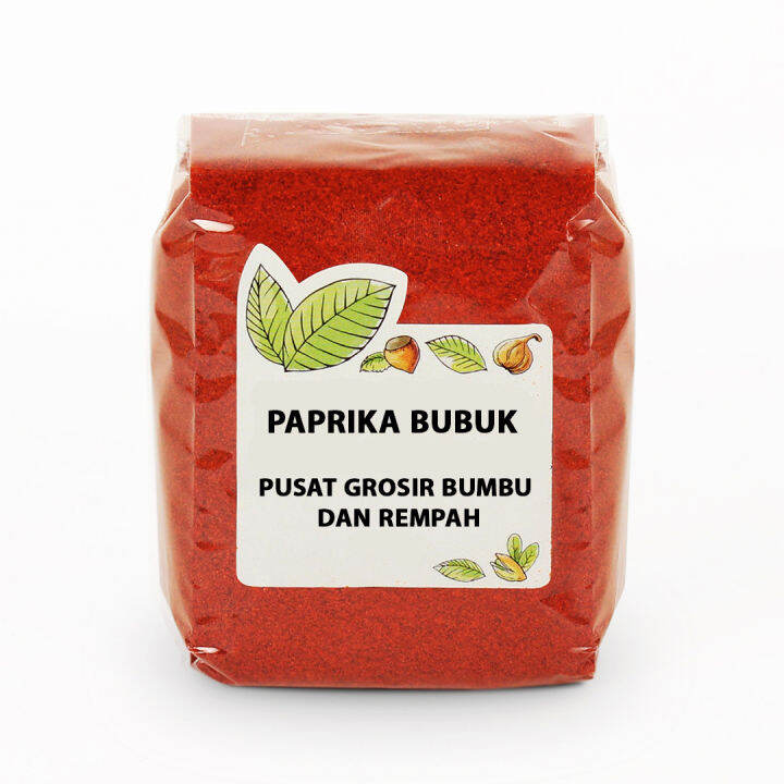 Paprika Bubuk / Ground Red Paprika Pack Pilihan Abu Sulaiman | Lazada ...