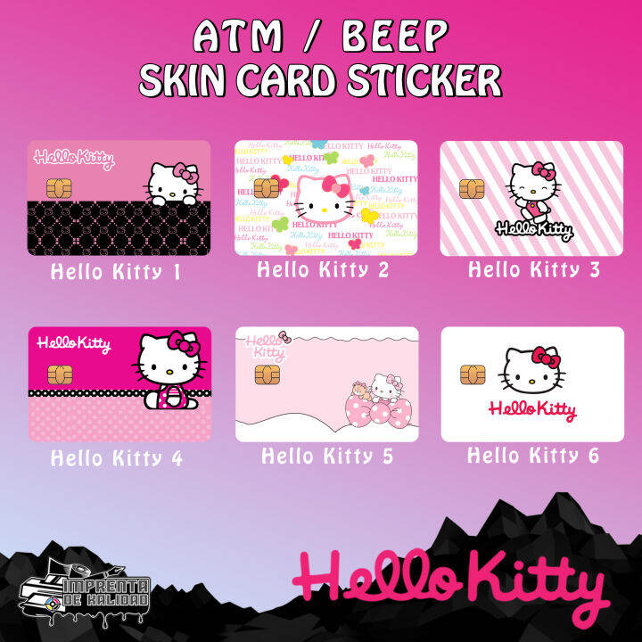 Cartoon HK Skin Card Sticker Vinyl Debit/ATM/beep card sticker skin ...